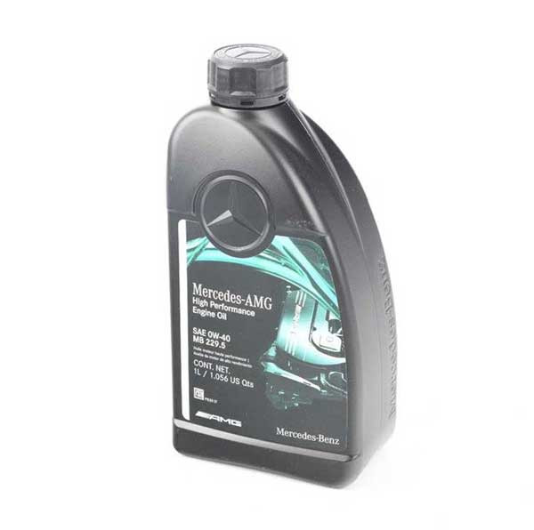 Mercedes Benz AMG HIGH PERFORMANCE ENGINE OIL SAE 0W40 FULY SYNTHETIC ...